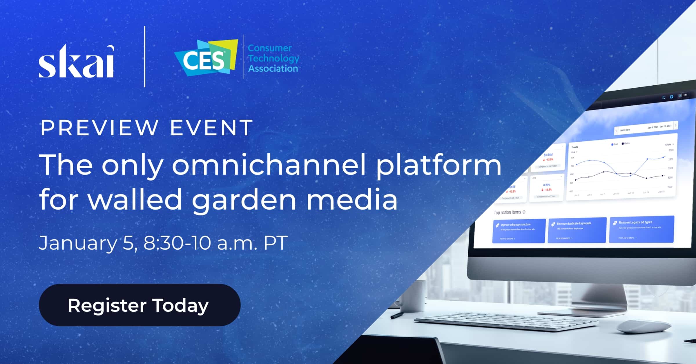 Preview event: The only omnichannel platform for walled garden media